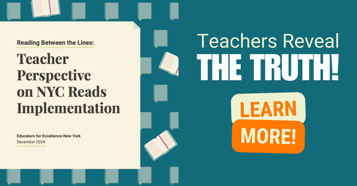 Educators for Excellence | How E4E-NY Educators Are Strengthening NYC Reads